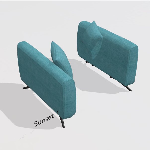 Fama Axel arm module - Fabric Sofas