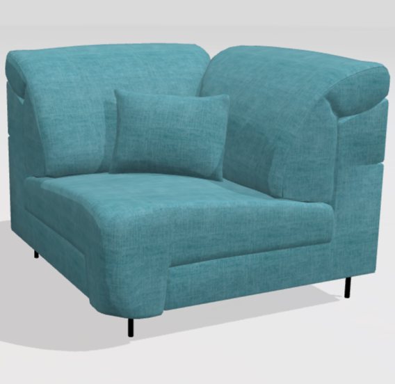 Fama Babylon Corner Y module - Fabric Sofas