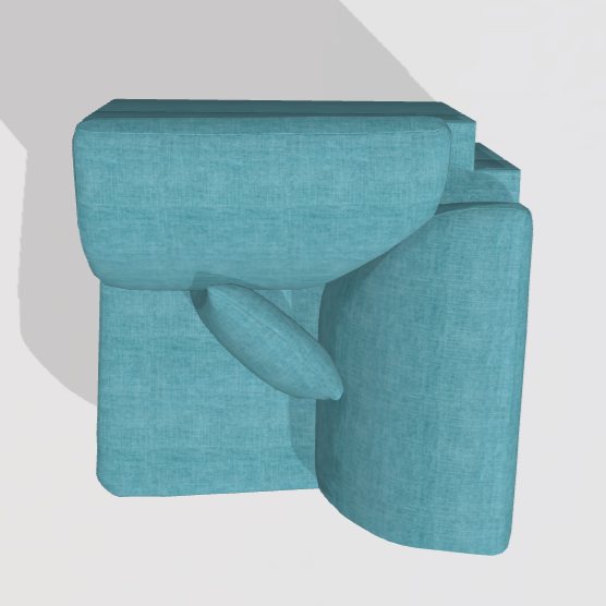 Fama Babylon Corner Y module - Fabric Sofas