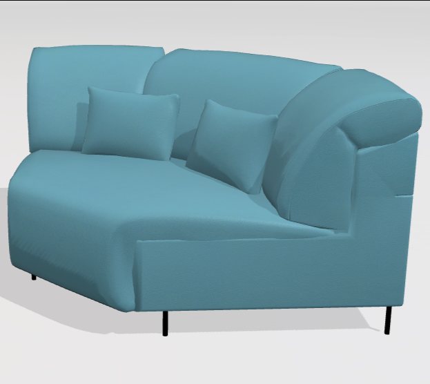 Fama Babylon Corner Z module - Fabric Sofas