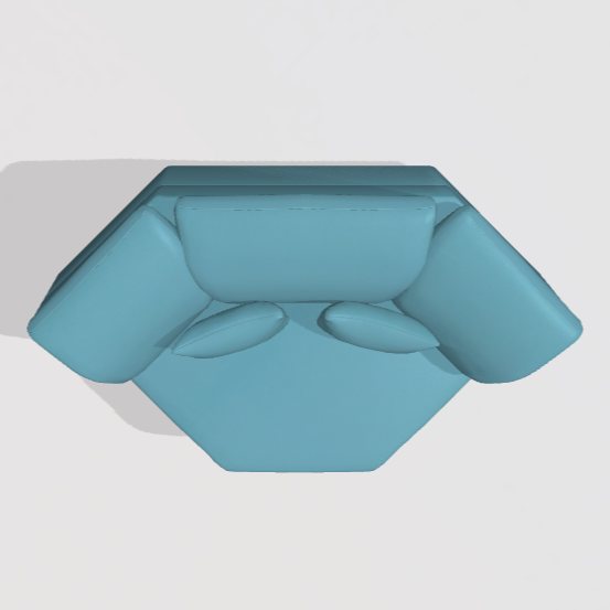 Fama Babylon Corner Z module - Fabric Sofas