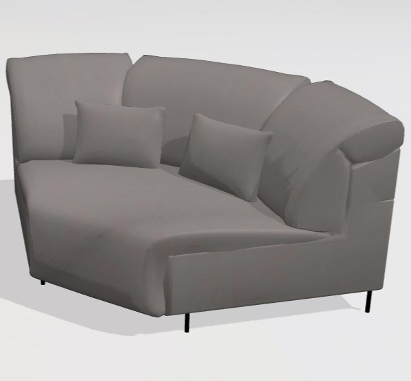 Fama Babylon Corner Z module - Fabric Sofas