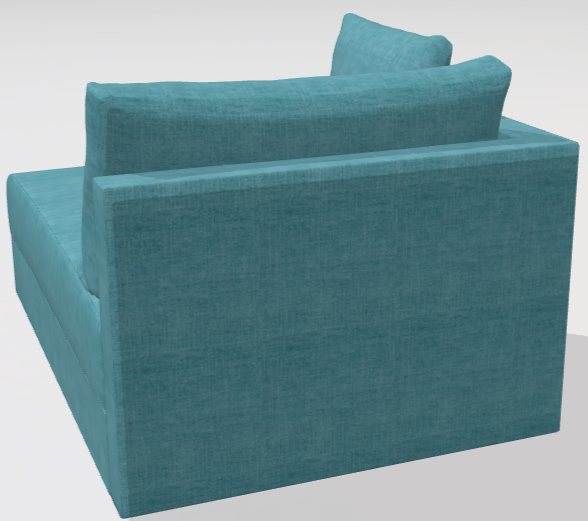 Fama Hector chaise left module - Fabric Sofas
