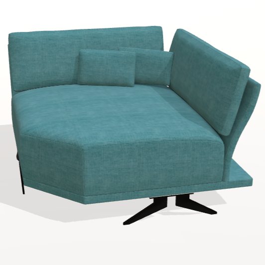 Fama Oasis Z corner module - Fabric Sofas