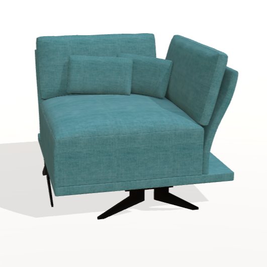 Fama Oasis Y corner module - Fabric Sofas